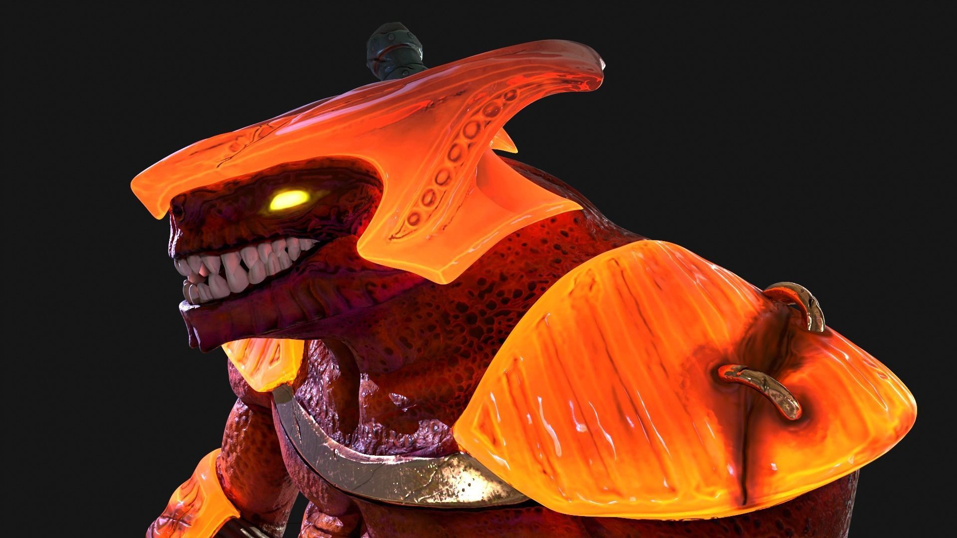 3D model Reptile-Dragonite VR / AR / low-poly | CGTrader