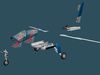 JASDF T 4 Blue Impulse aerobatic demonstration team 3D model | CGTrader