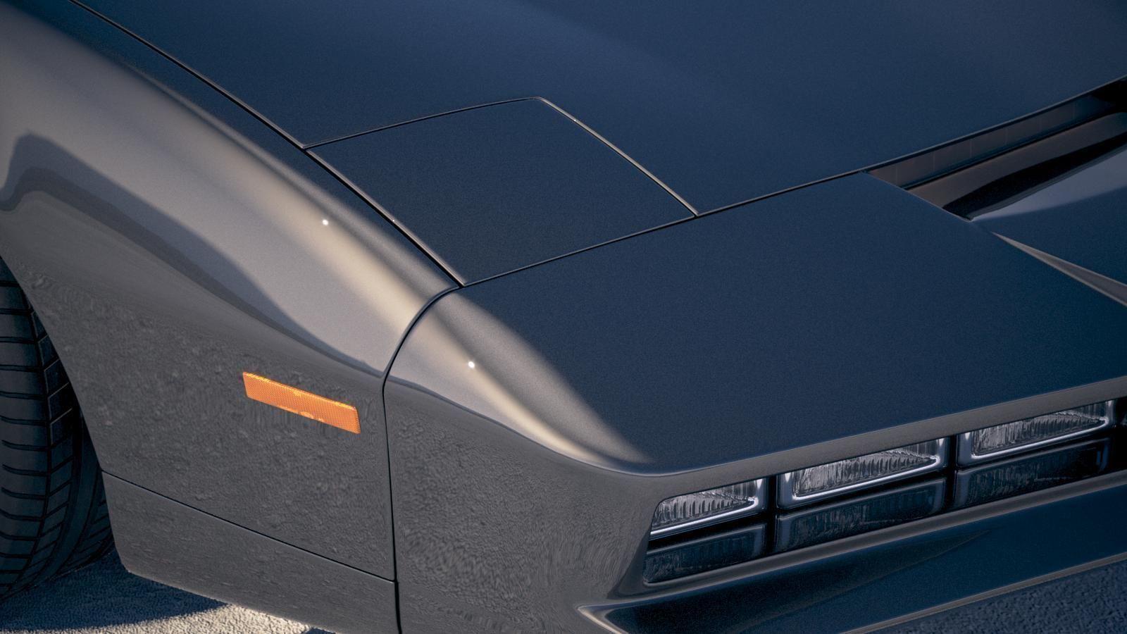 Pontiac Trans Am Kitt 1982 3D model | CGTrader