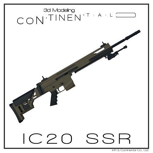 IC20 SSR 3D model rigged | CGTrader