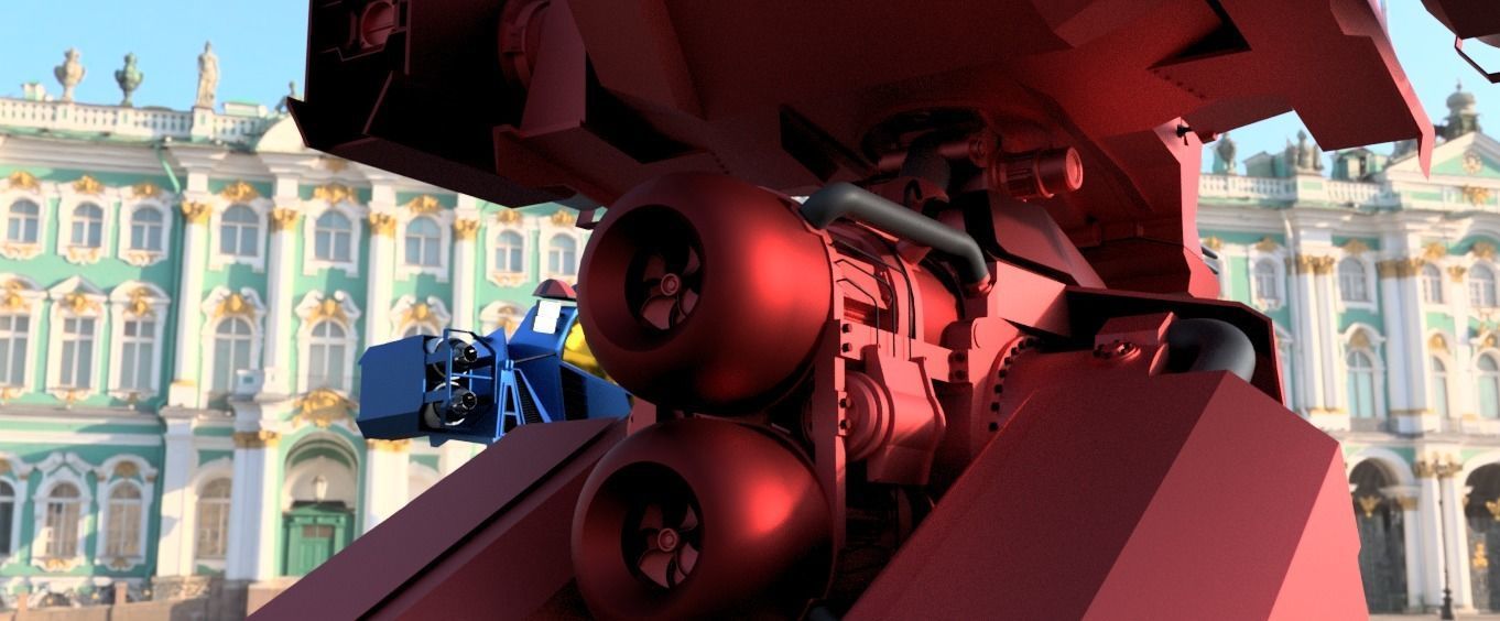 Future cop LAPD X1 Alpha 3D model | CGTrader