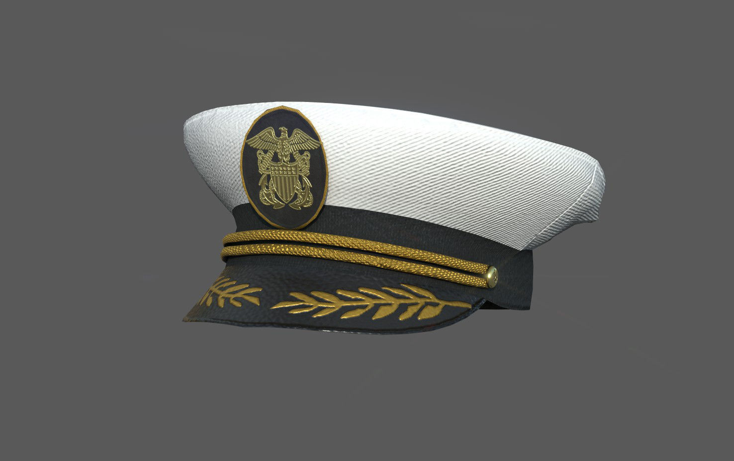 CAPTAIN NAVY UNIFORM 3D model | CGTrader