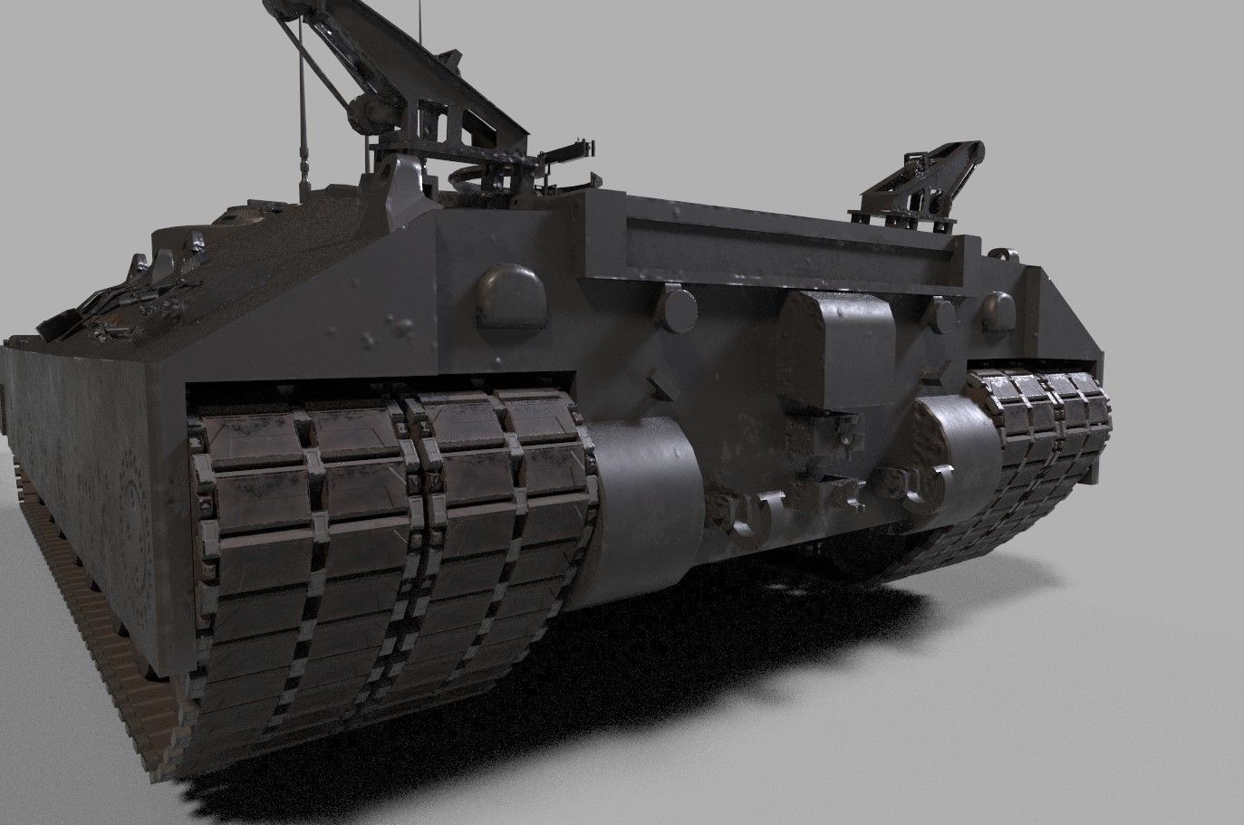 3D model t25 t95 tank low-poly VR / AR / low-poly | CGTrader