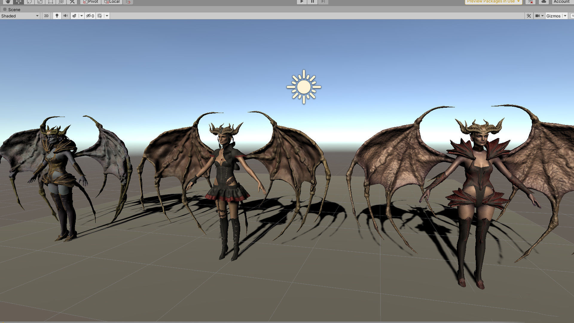 3D model Demon Lilith VR / AR / low-poly | CGTrader