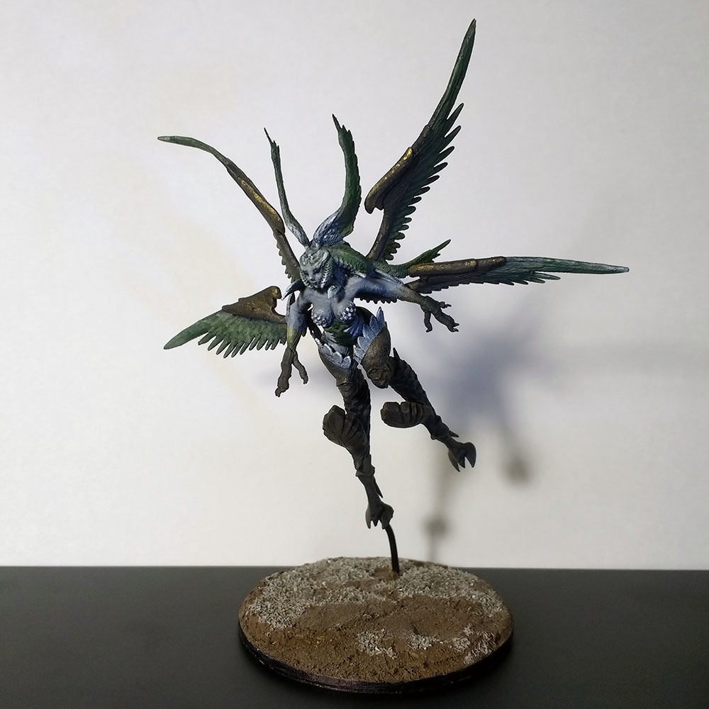 Garuda Wind Goddess from Final Fantasy XIV 3D Print Miniature 3D model ...