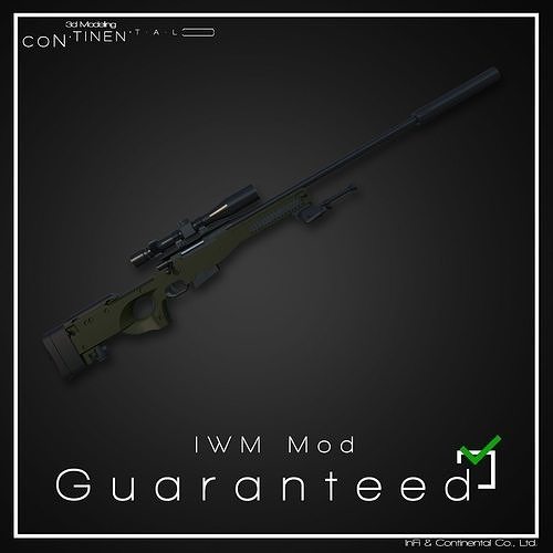 IWM Mod Guaranteed 3D model | CGTrader