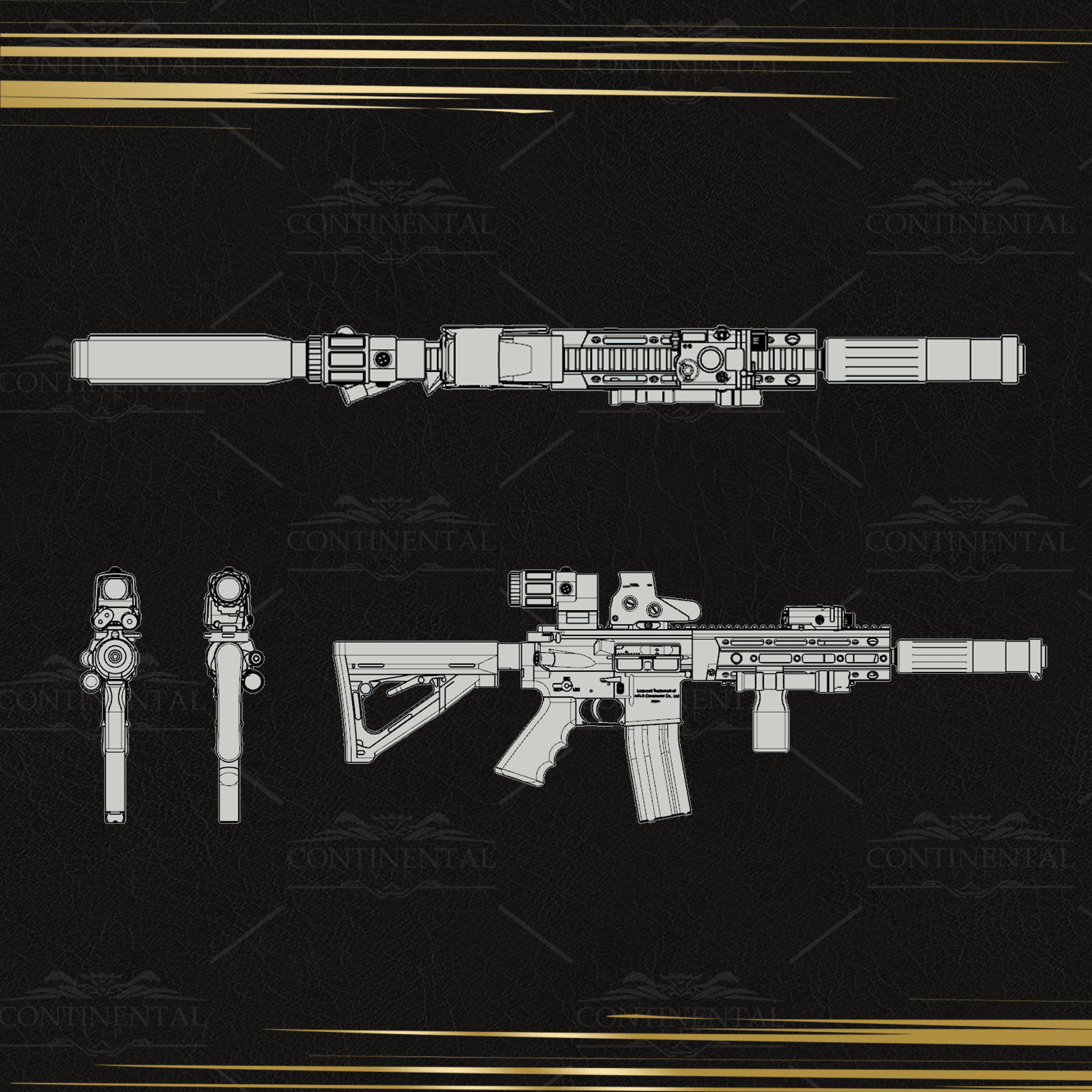 IC416 DEVGRU 3D model | CGTrader