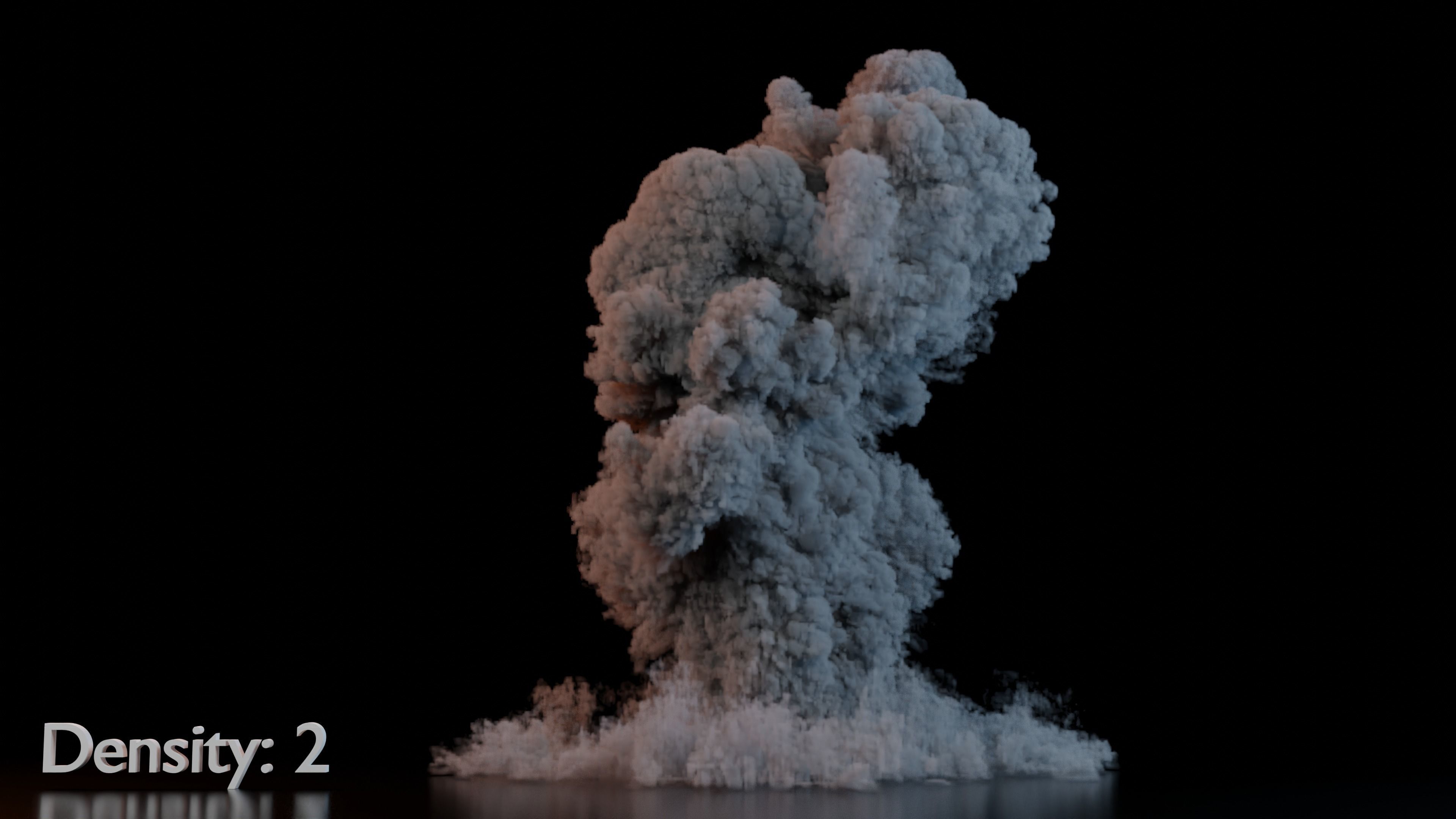 Bomb Strike Explosion 3D model | CGTrader