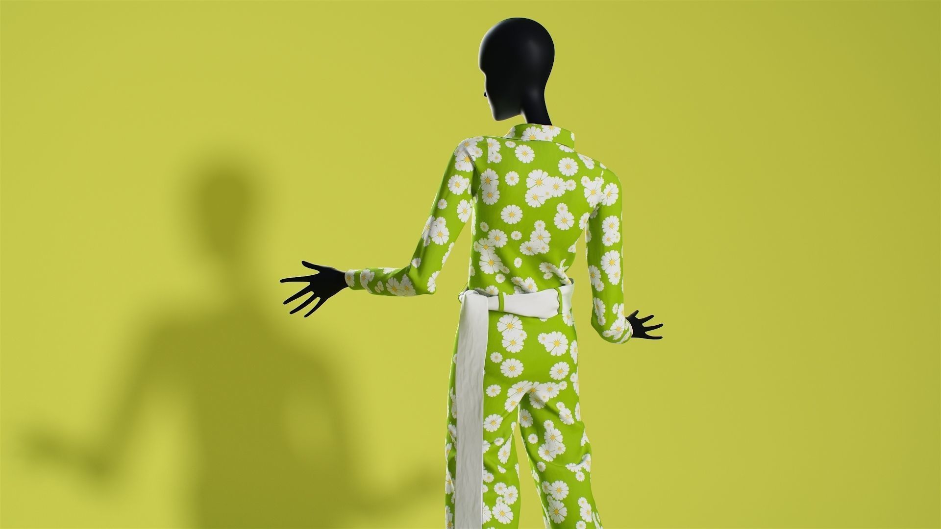 Colleen Corby 1960 Combinaison Pose 11 3D model | CGTrader