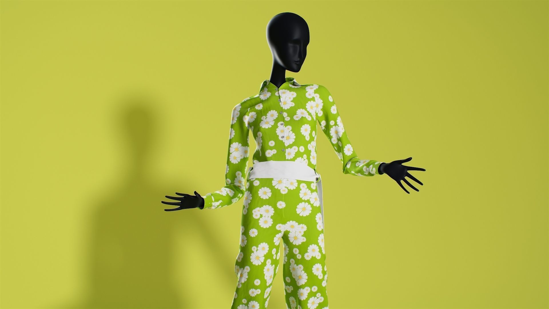 Colleen Corby 1960 Combinaison Pose 11 3D model | CGTrader