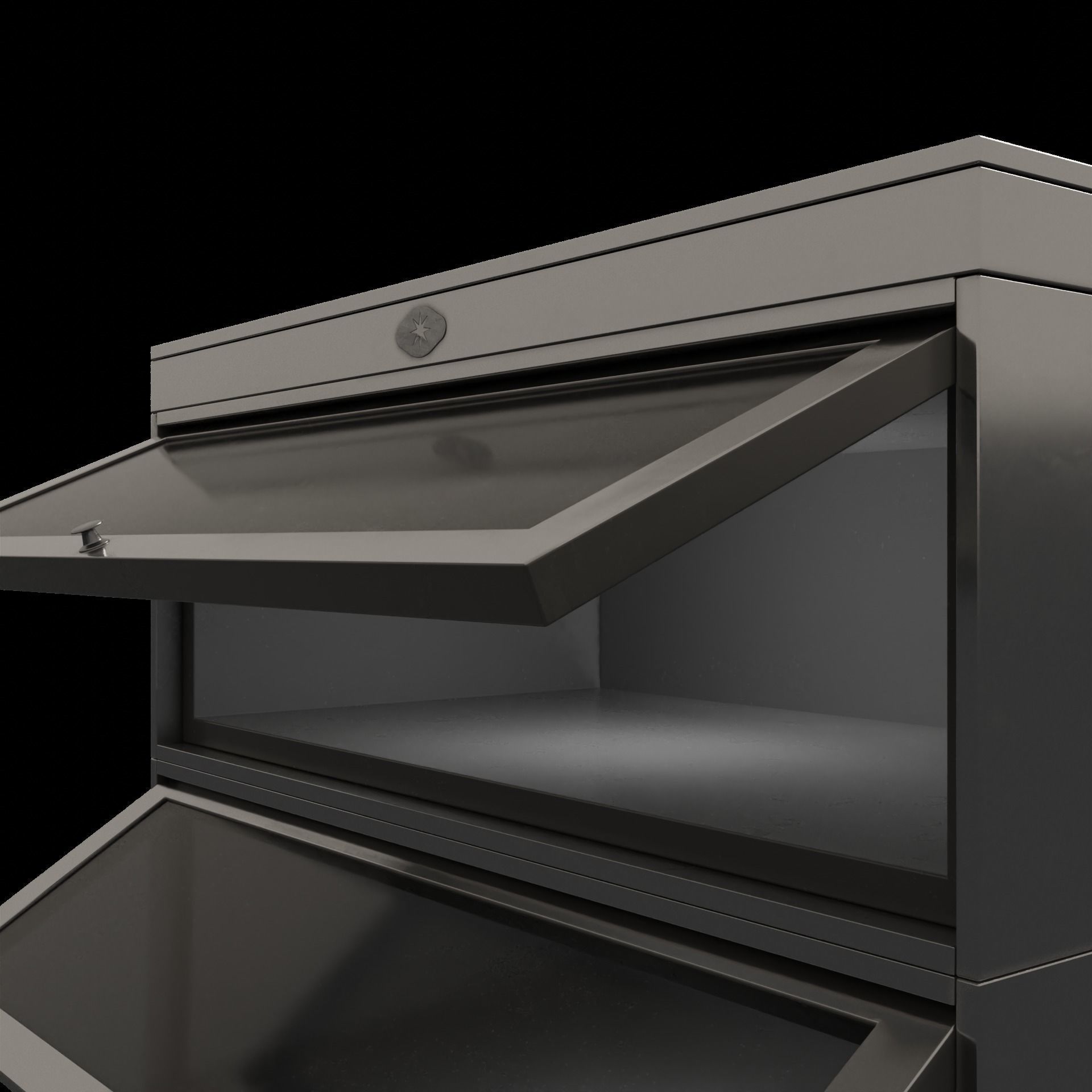 3D model Metallic Closet VR / AR / low-poly | CGTrader
