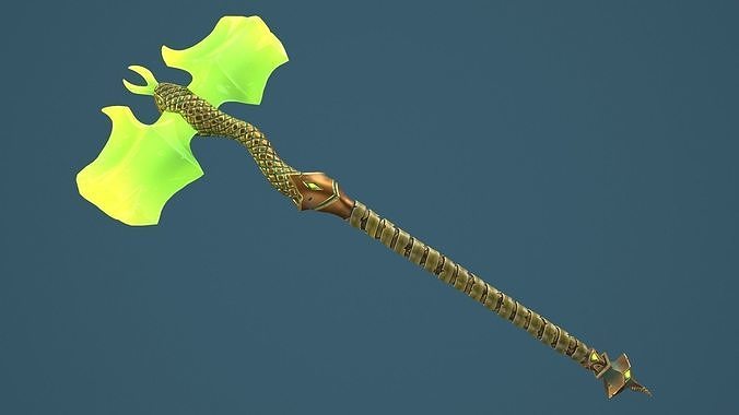 3D model Snake hammer VR / AR / low-poly | CGTrader