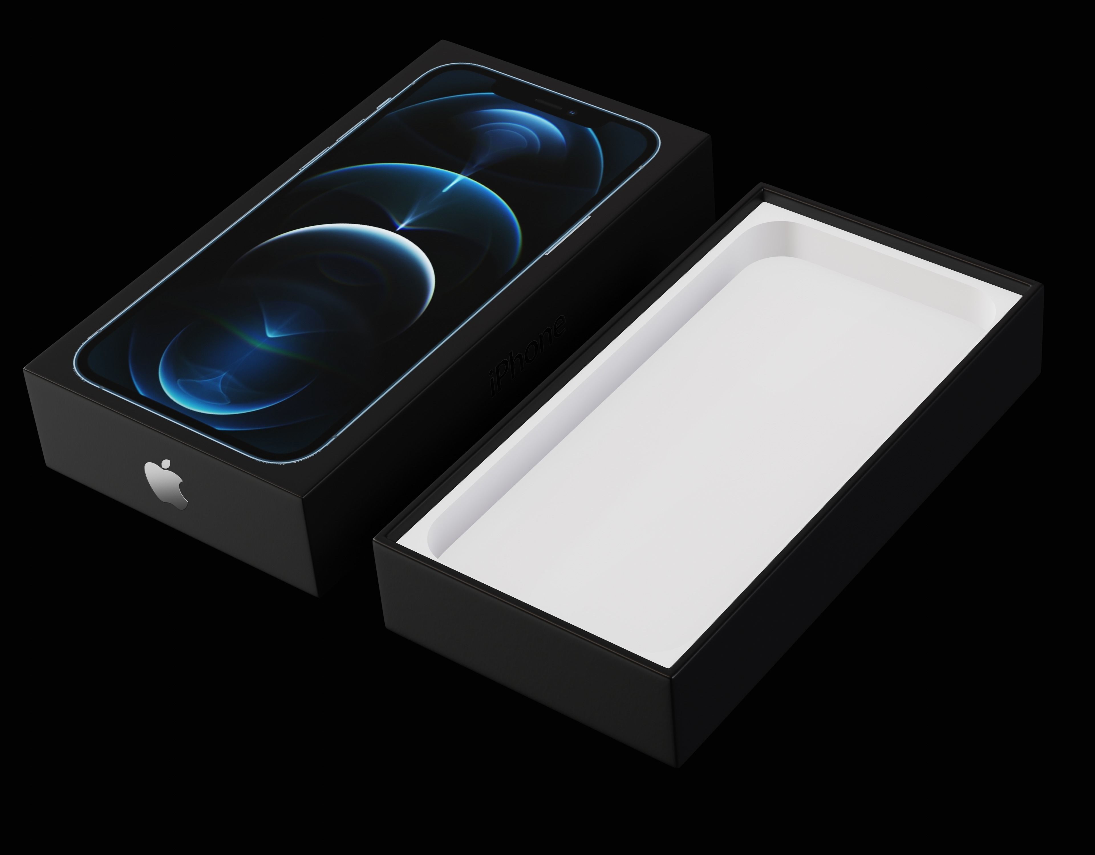 Apple Iphone 12 Pro Max Box free VR / AR / low-poly 3D model | CGTrader