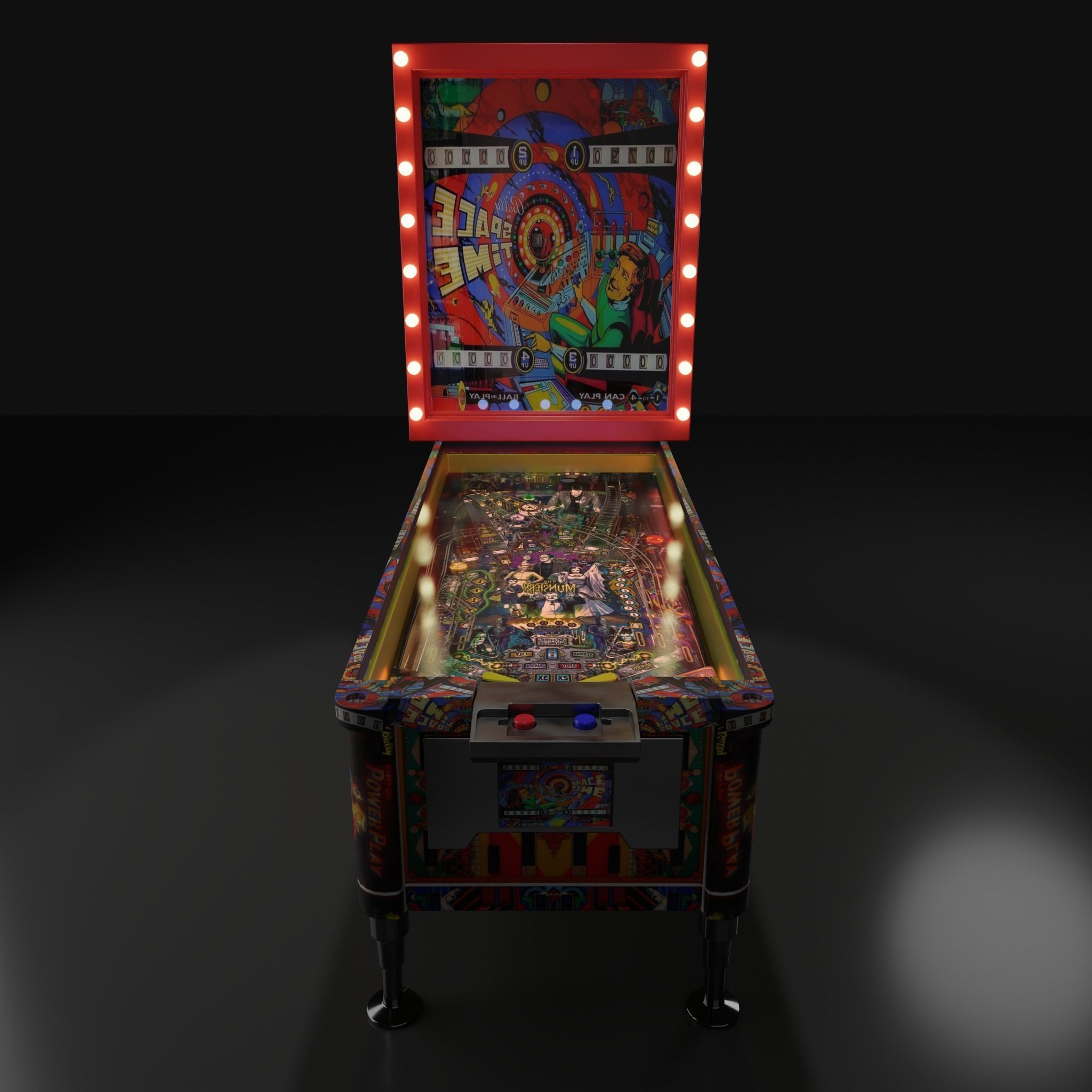 Pinball Machine 3D model | CGTrader