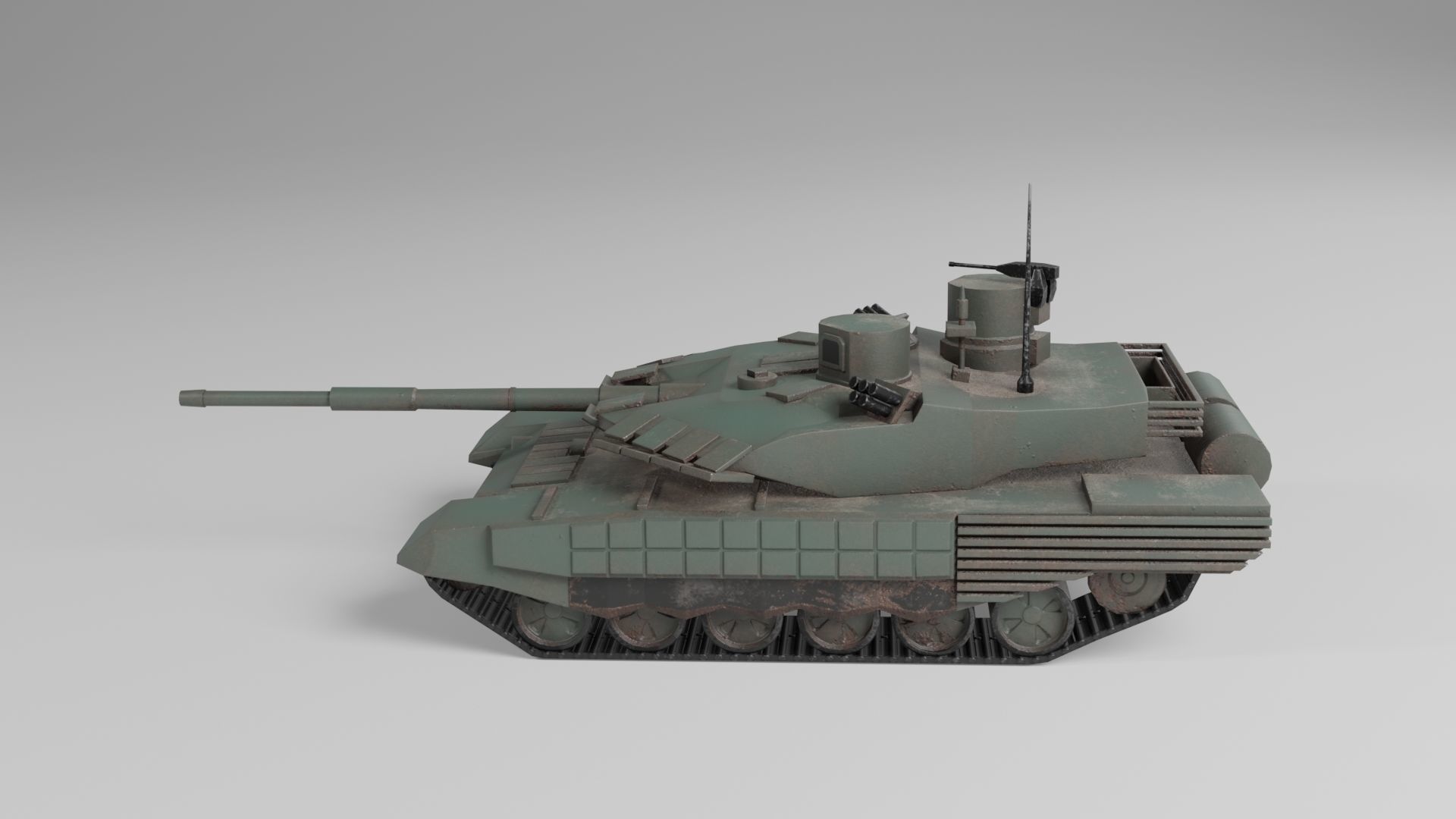 3D model T90 tank VR / AR / low-poly | CGTrader