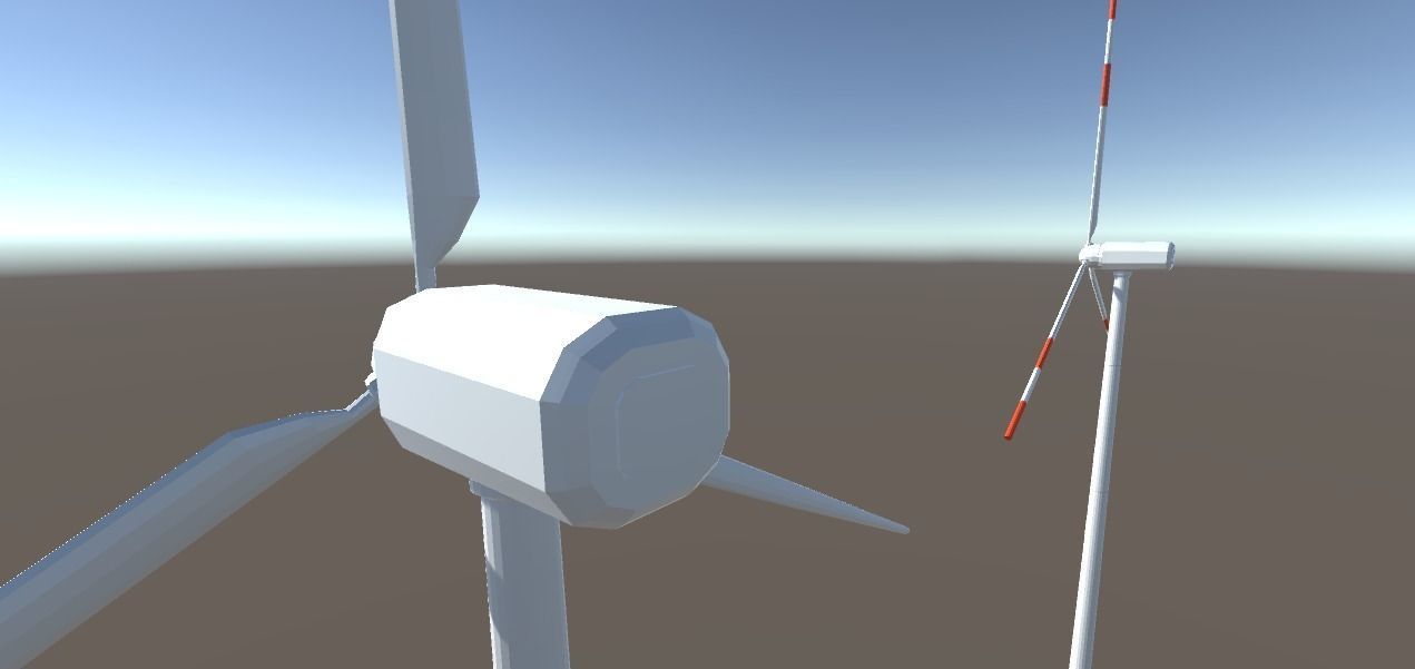 Low-Poly Wind Turbine - free free VR / AR / low-poly 3D model | CGTrader