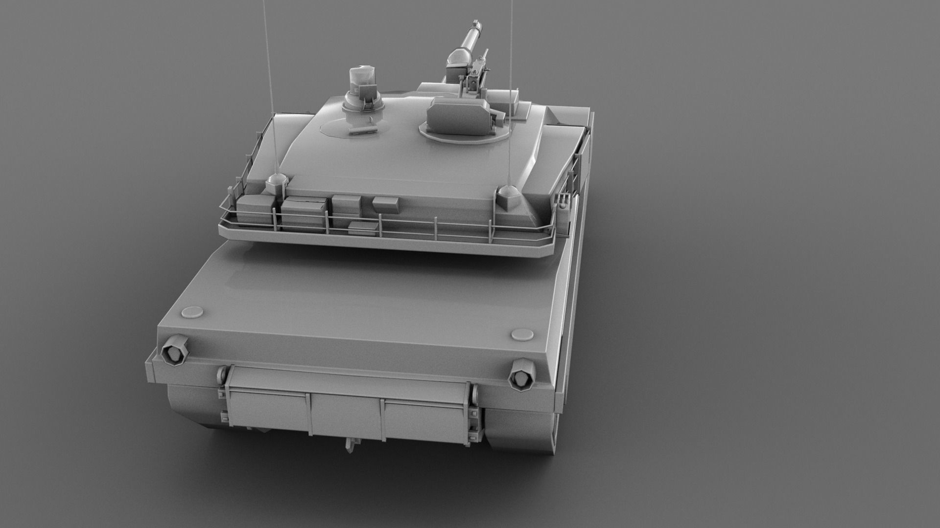 Tank M1A1 Base Mesh Free free VR / AR / low-poly 3D model | CGTrader