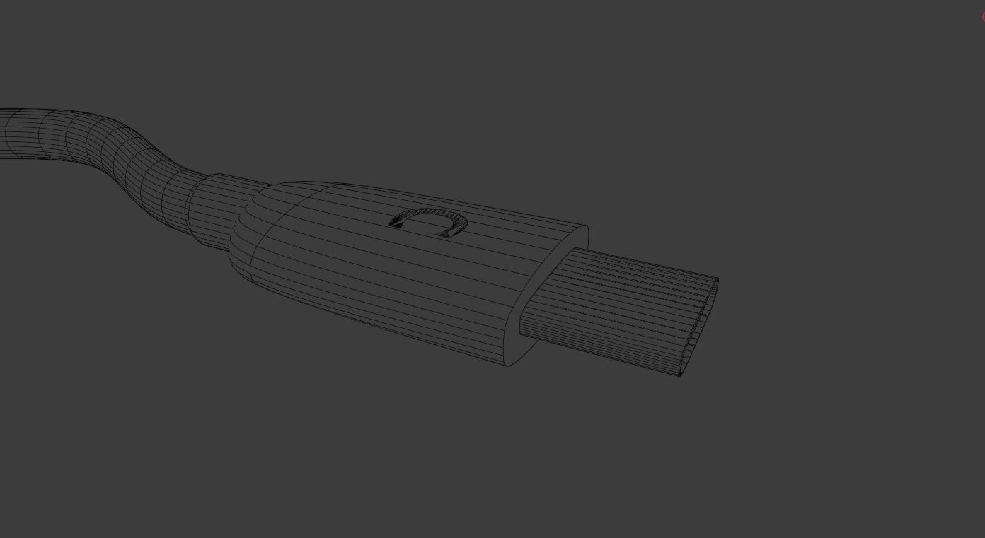 Usb type C cable free 3D model | CGTrader