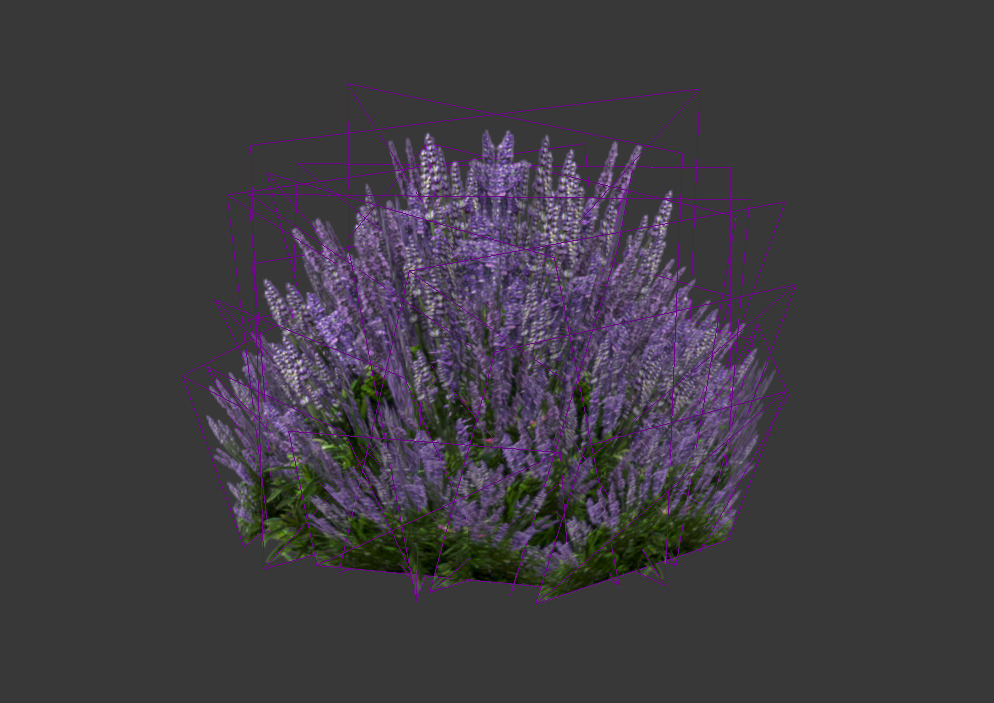 3D model Low poly lavender 3D model VR / AR / low-poly | CGTrader