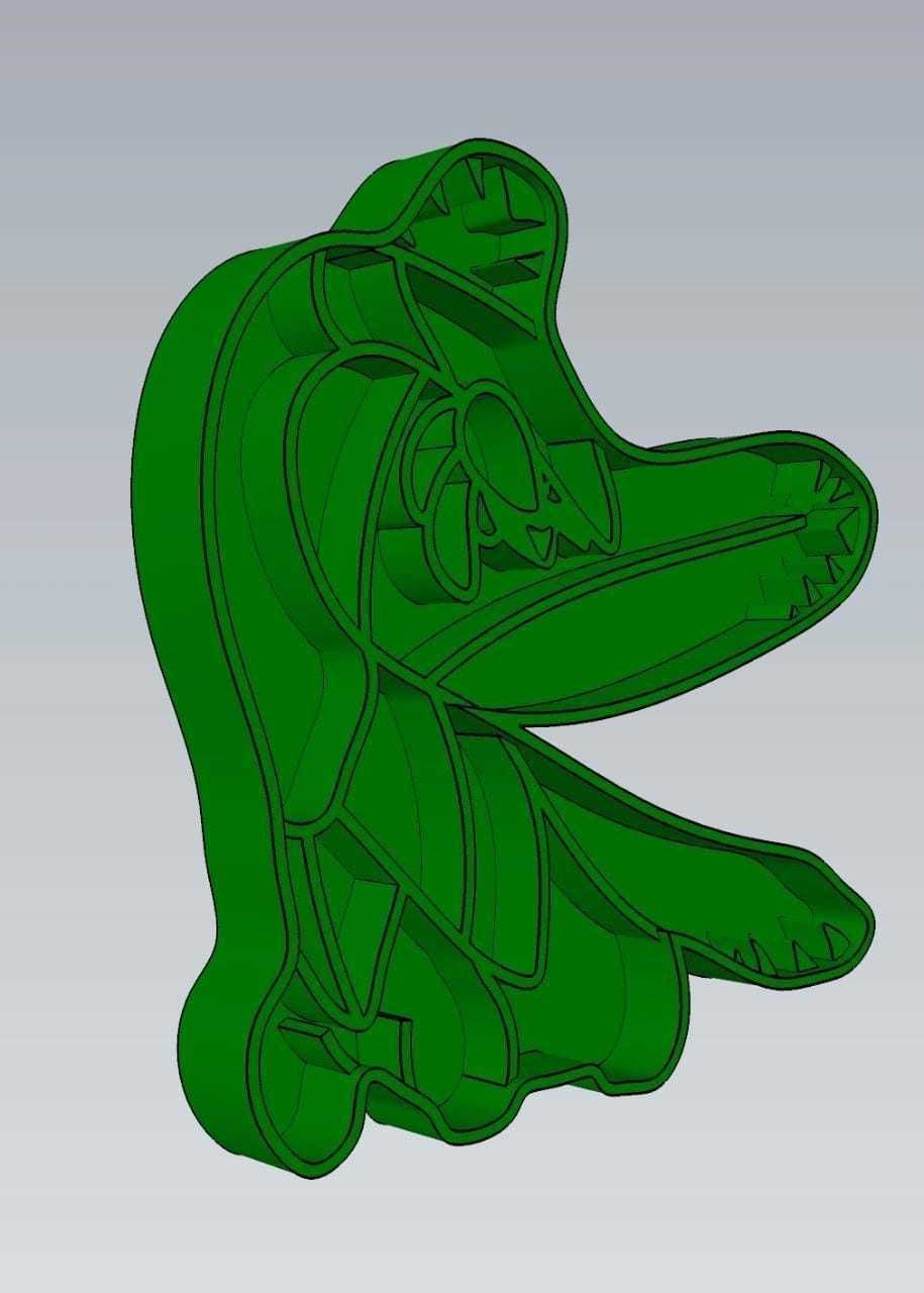 Amazing Pokemon Tropius Cookie Cutter Stamp Cake Decorating 3D model ...