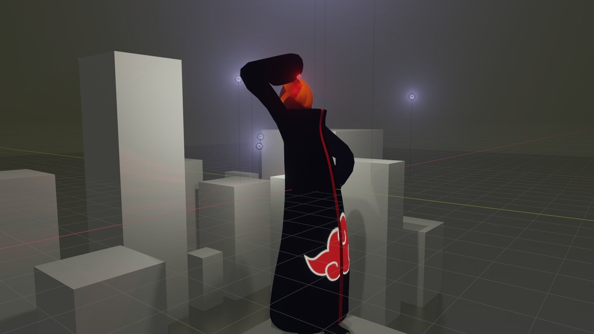 Tobi character - from naruto - free VR / AR / low-poly 3D model rigged ...