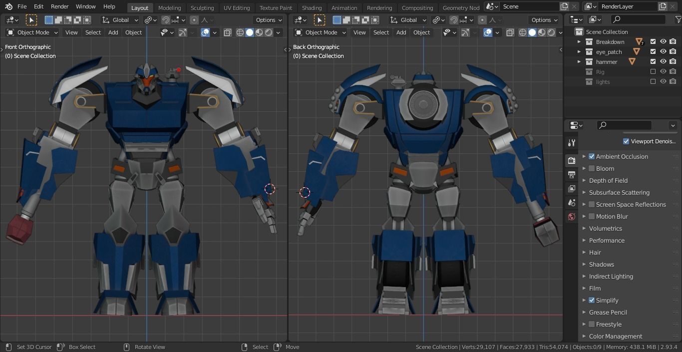 3D model Breakdown Transformers Prime Character Rig VR / AR / low-poly ...