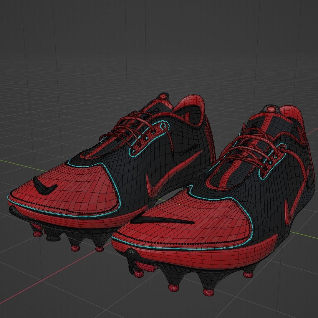 Soccer Shoes 3D model | CGTrader