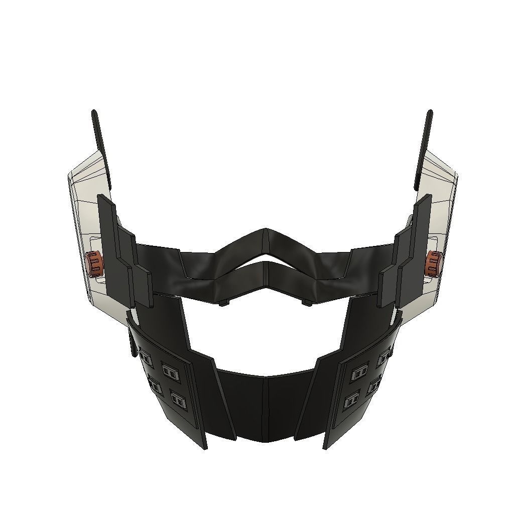 HITOSHI SHINSO MASK - MY HERO ACADEMIA 3D model 3D printable | CGTrader