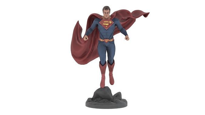 3D model Superman 3D Printable VR / AR / low-poly | CGTrader