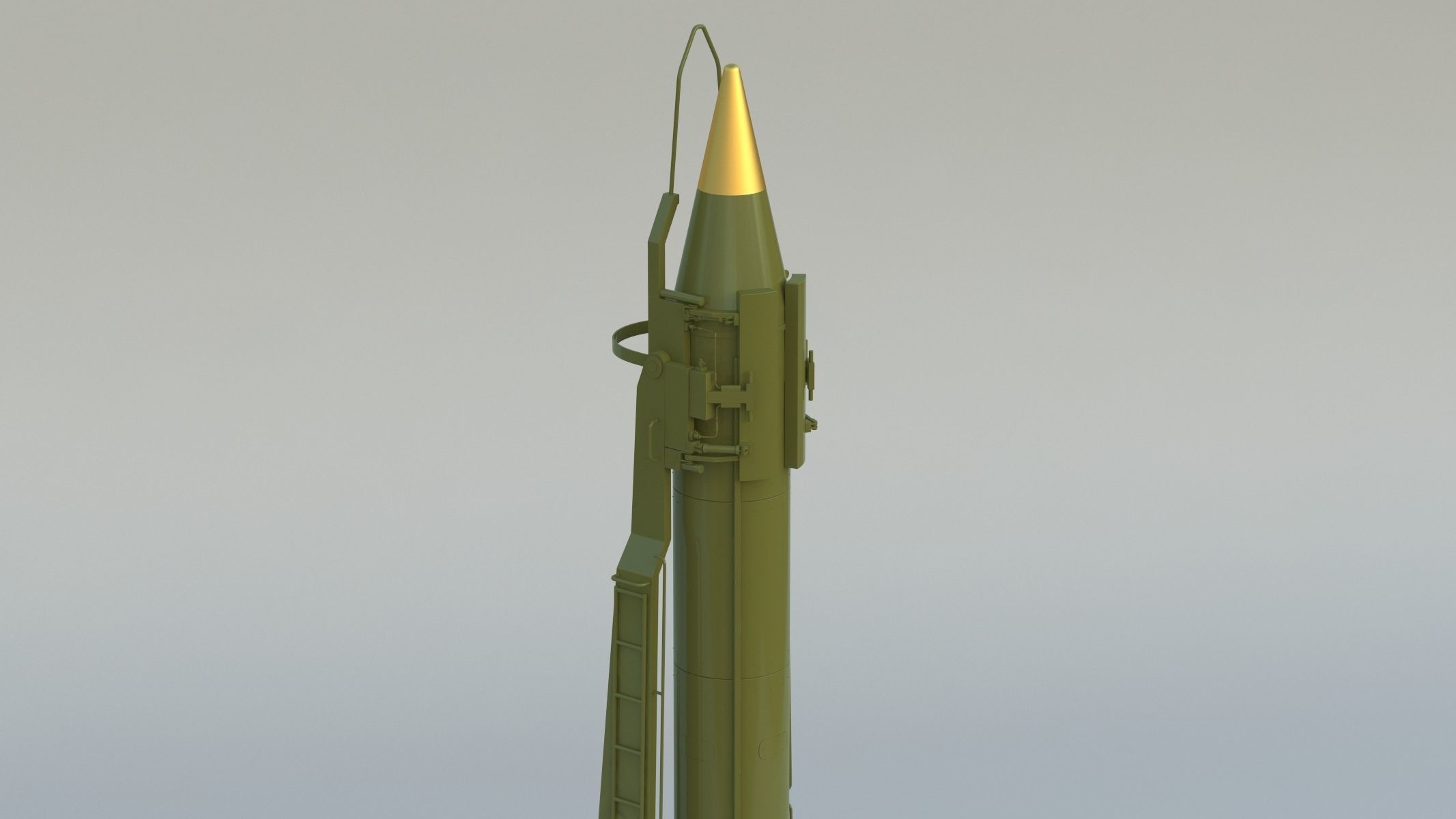 Scud Missile 3D model | CGTrader