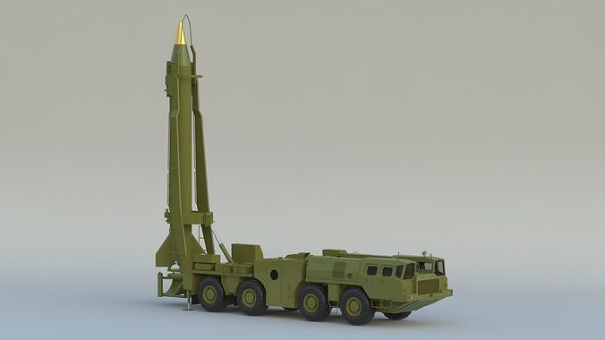 Scud Missile 3D model | CGTrader