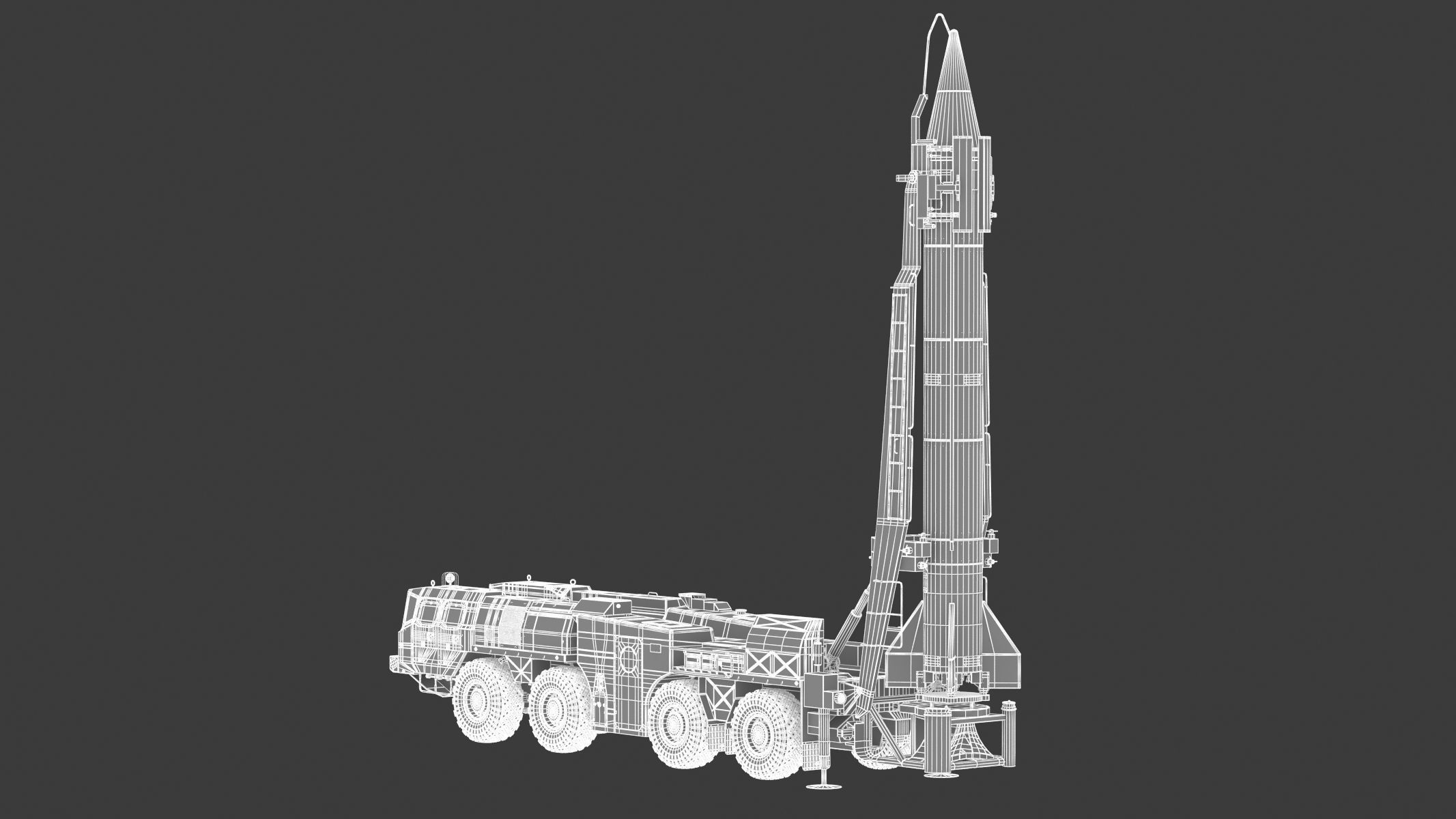 Scud Missile 3D model | CGTrader