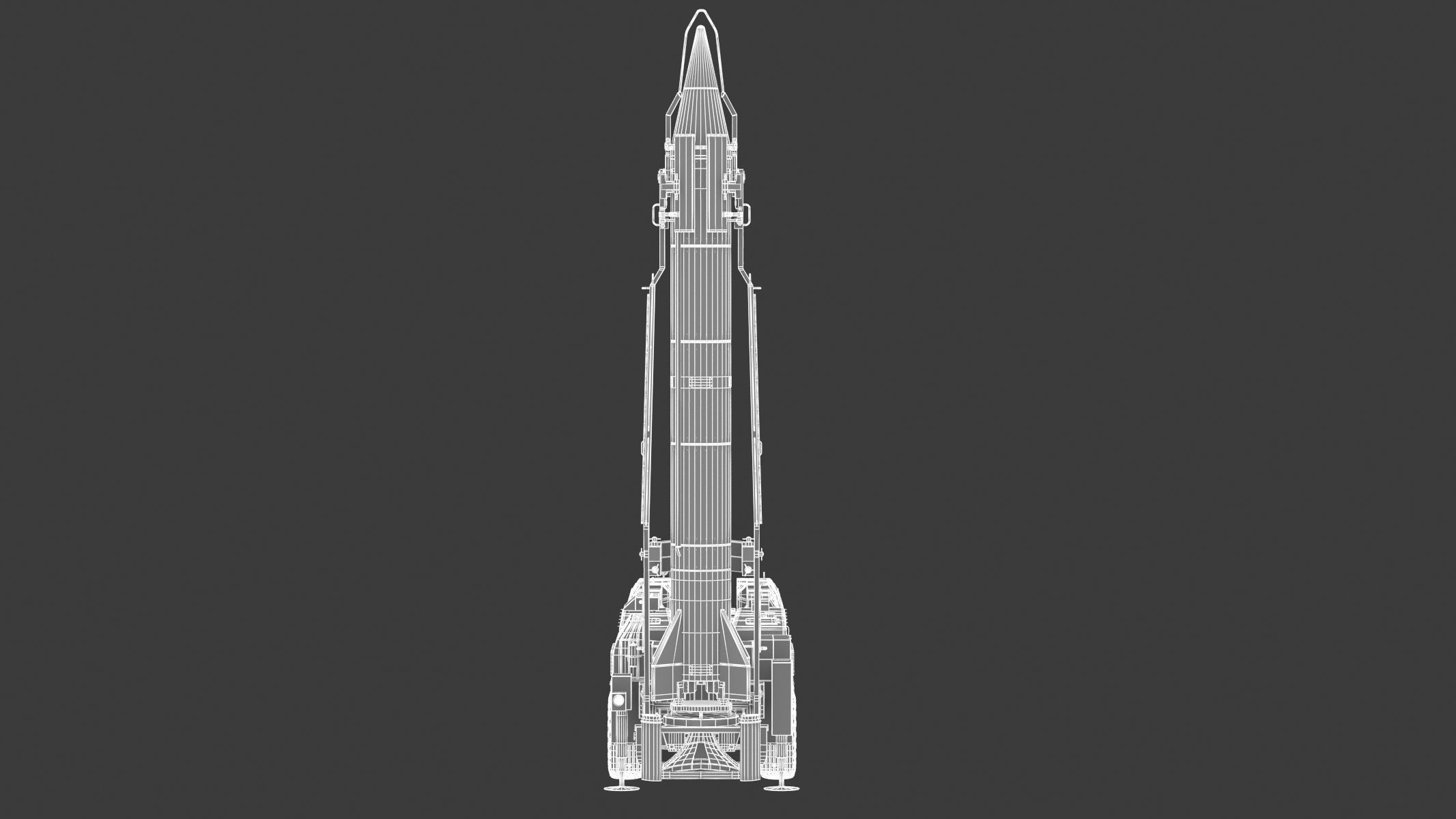 Scud Missile 3D model | CGTrader