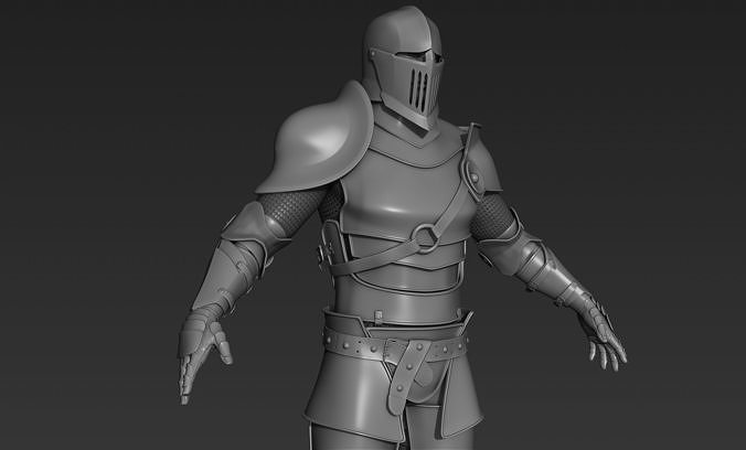 Medieval Knight Armor 3D model | CGTrader