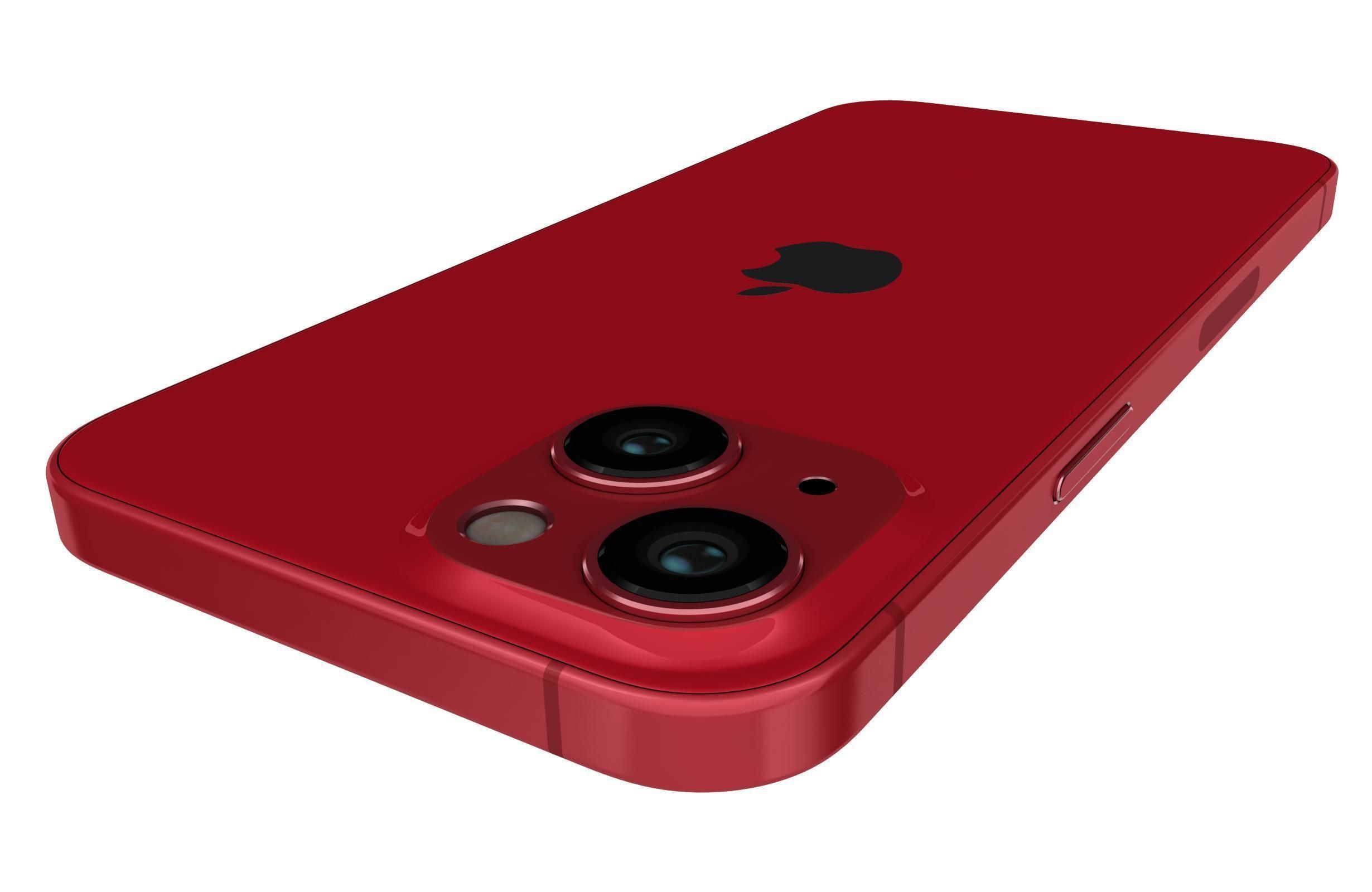 Apple iPhone 13 Mini Red 3D model | CGTrader