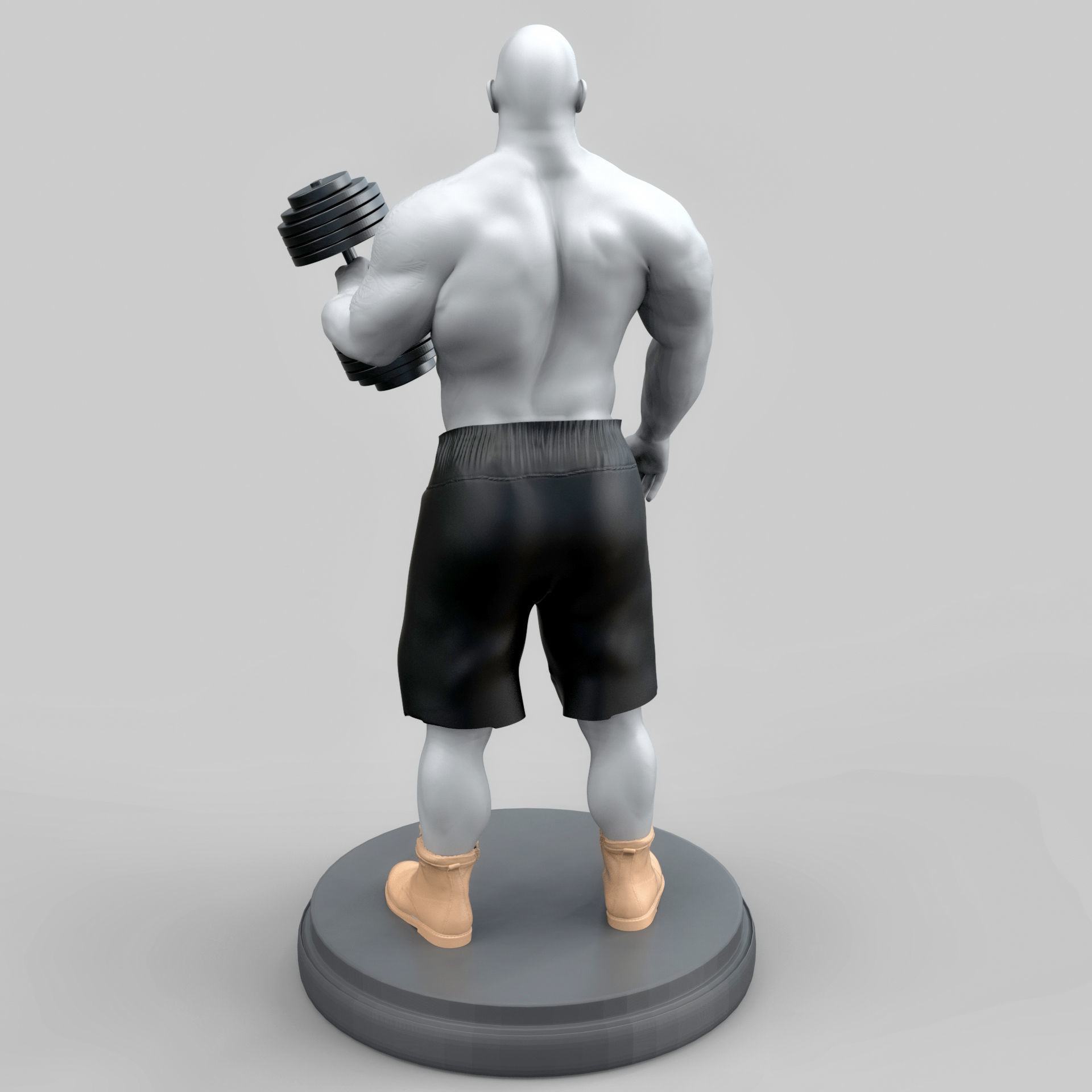 The Rock 3D Printable 3D model 3D printable | CGTrader