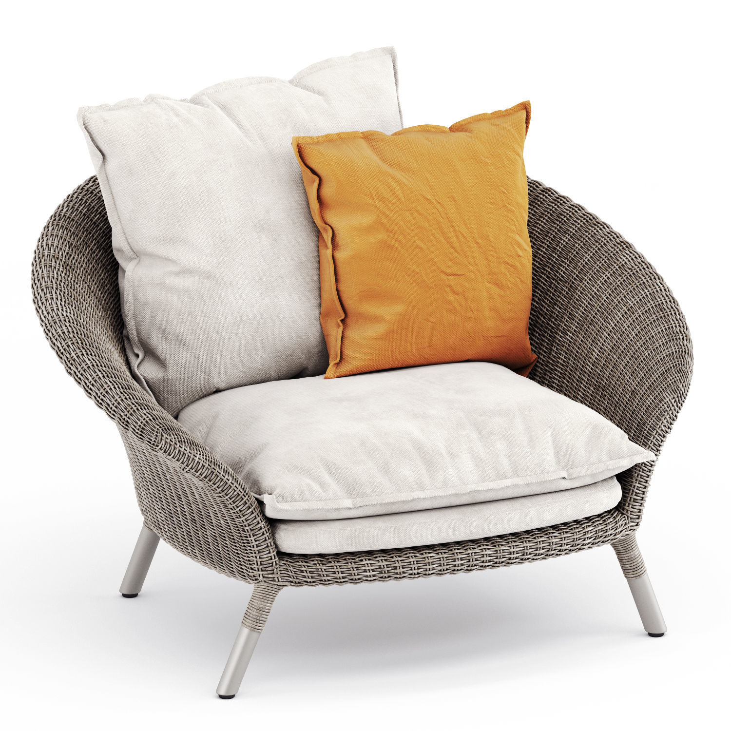 Strada lounge chair by Janus et Cie 3D model | CGTrader