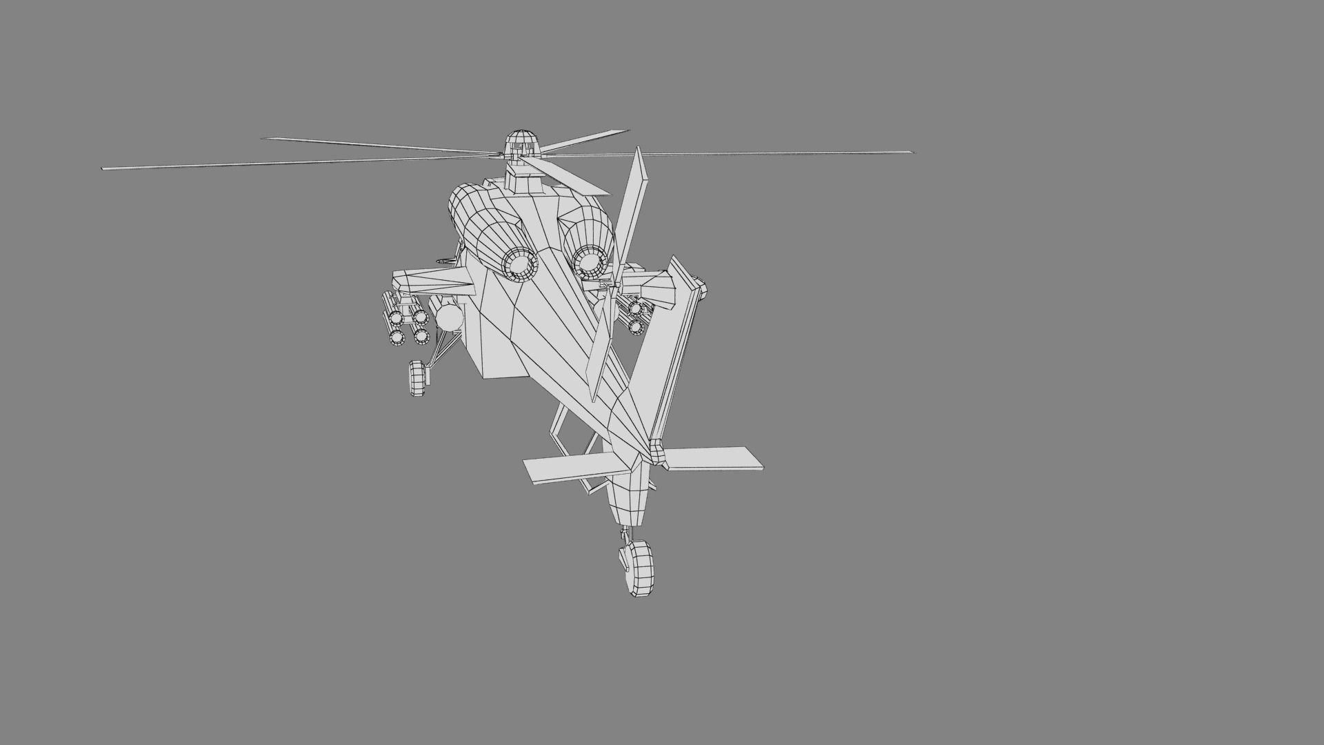 Helicopter Base Mesh Free free VR / AR / low-poly 3D model | CGTrader