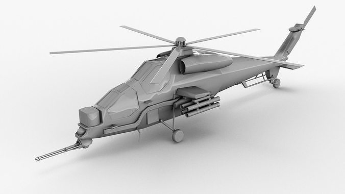 Helicopter Base Mesh Free free VR / AR / low-poly 3D model | CGTrader