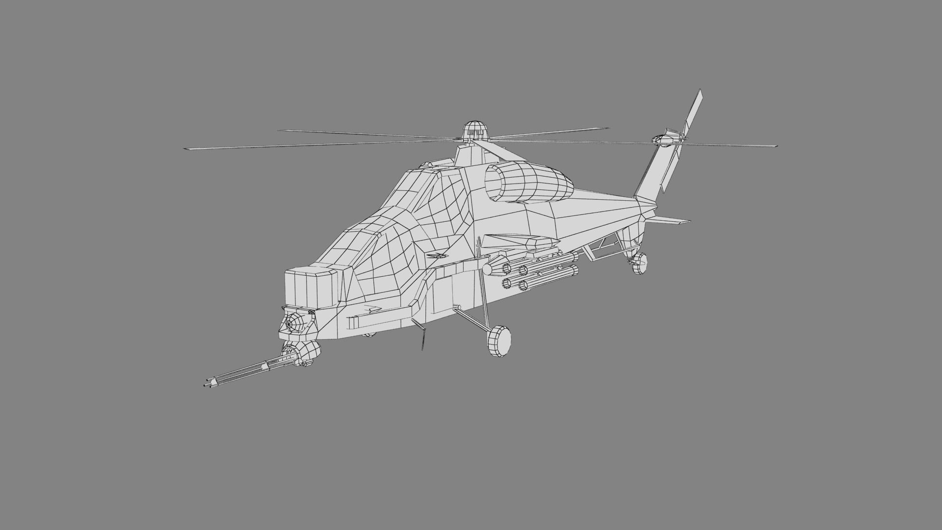 Helicopter Base Mesh Free free VR / AR / low-poly 3D model | CGTrader