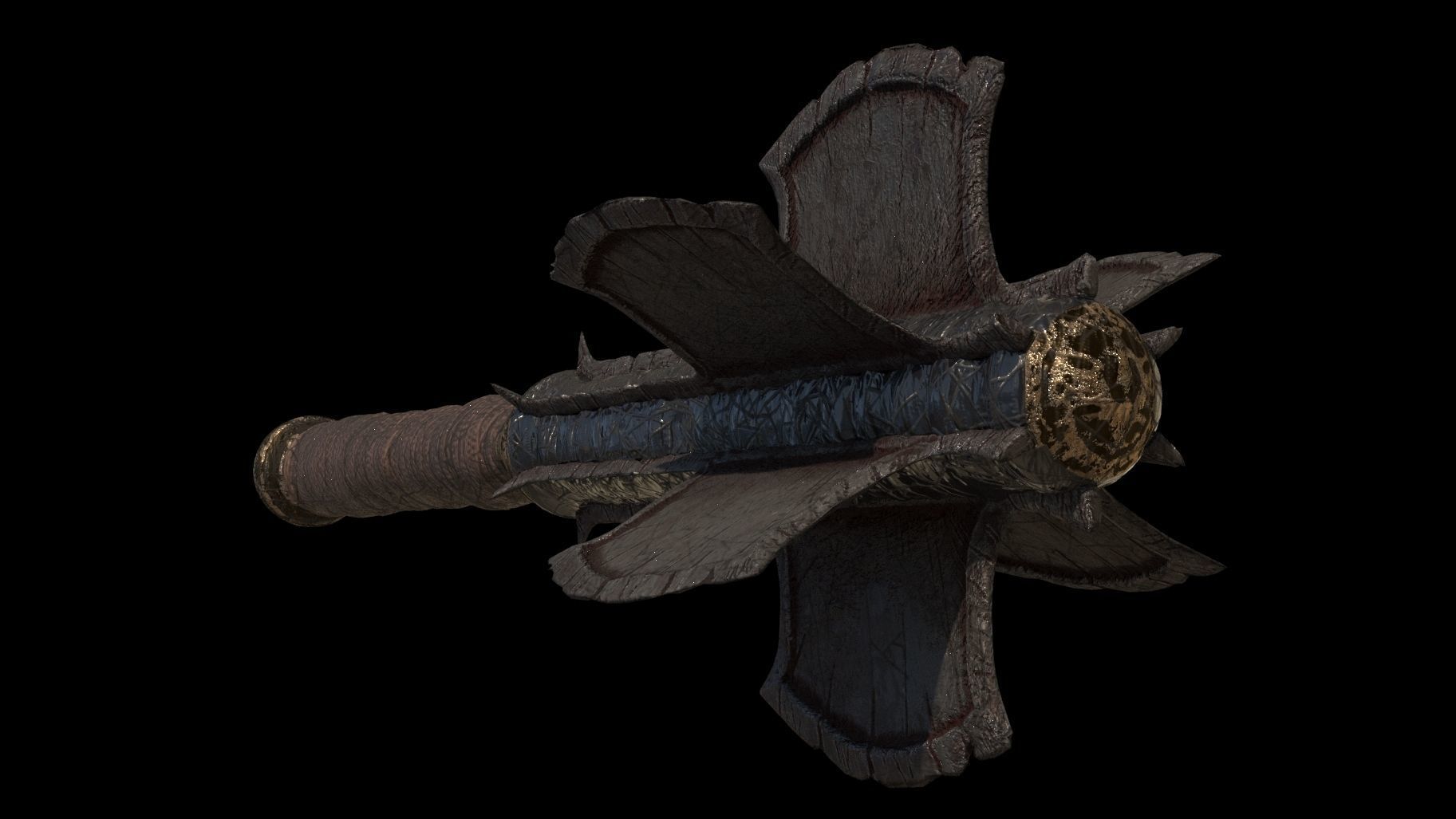 Wand old weapon 3D model | CGTrader
