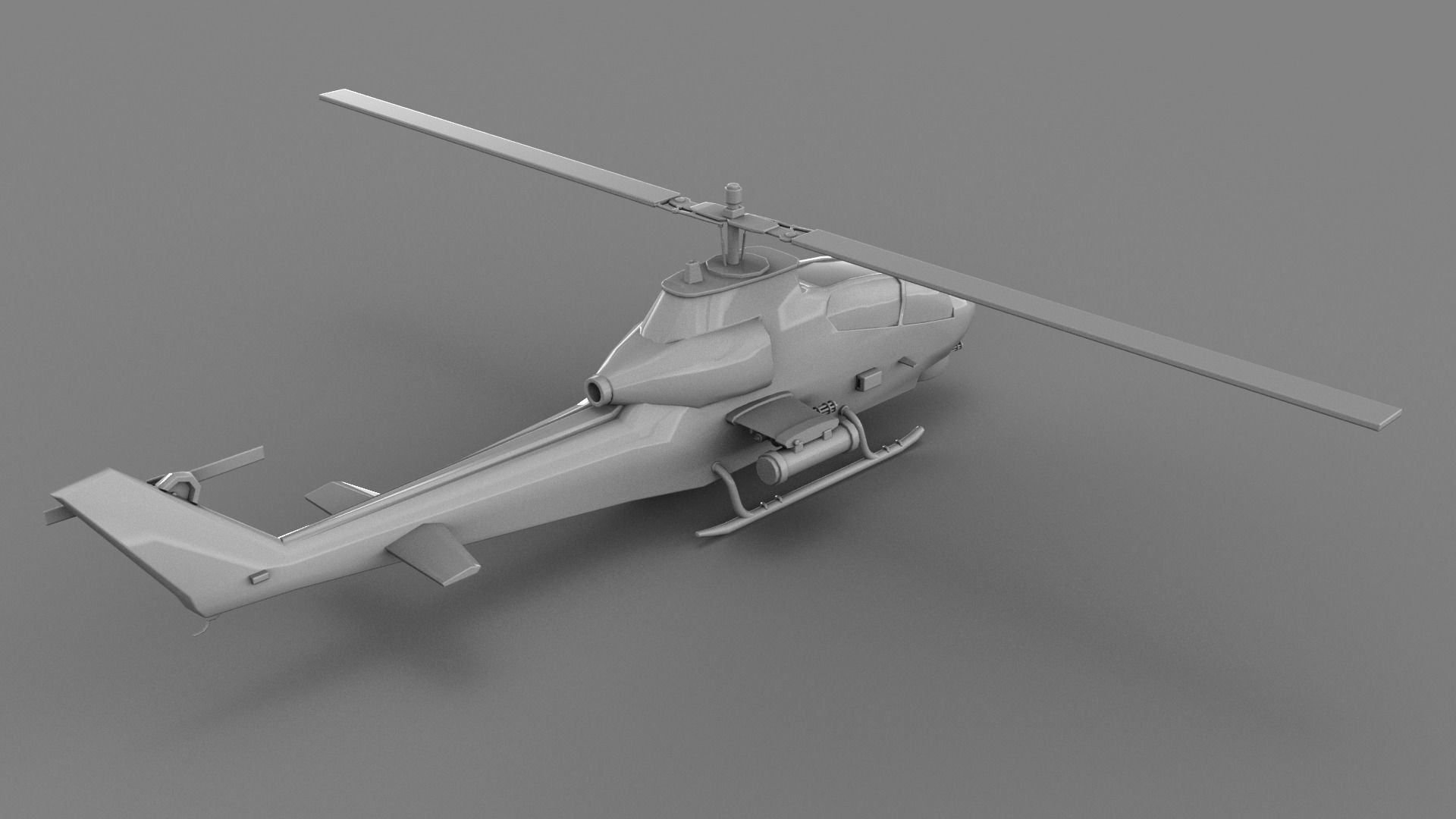 Helicopter 2 Base Mesh Free free VR / AR / low-poly 3D model | CGTrader