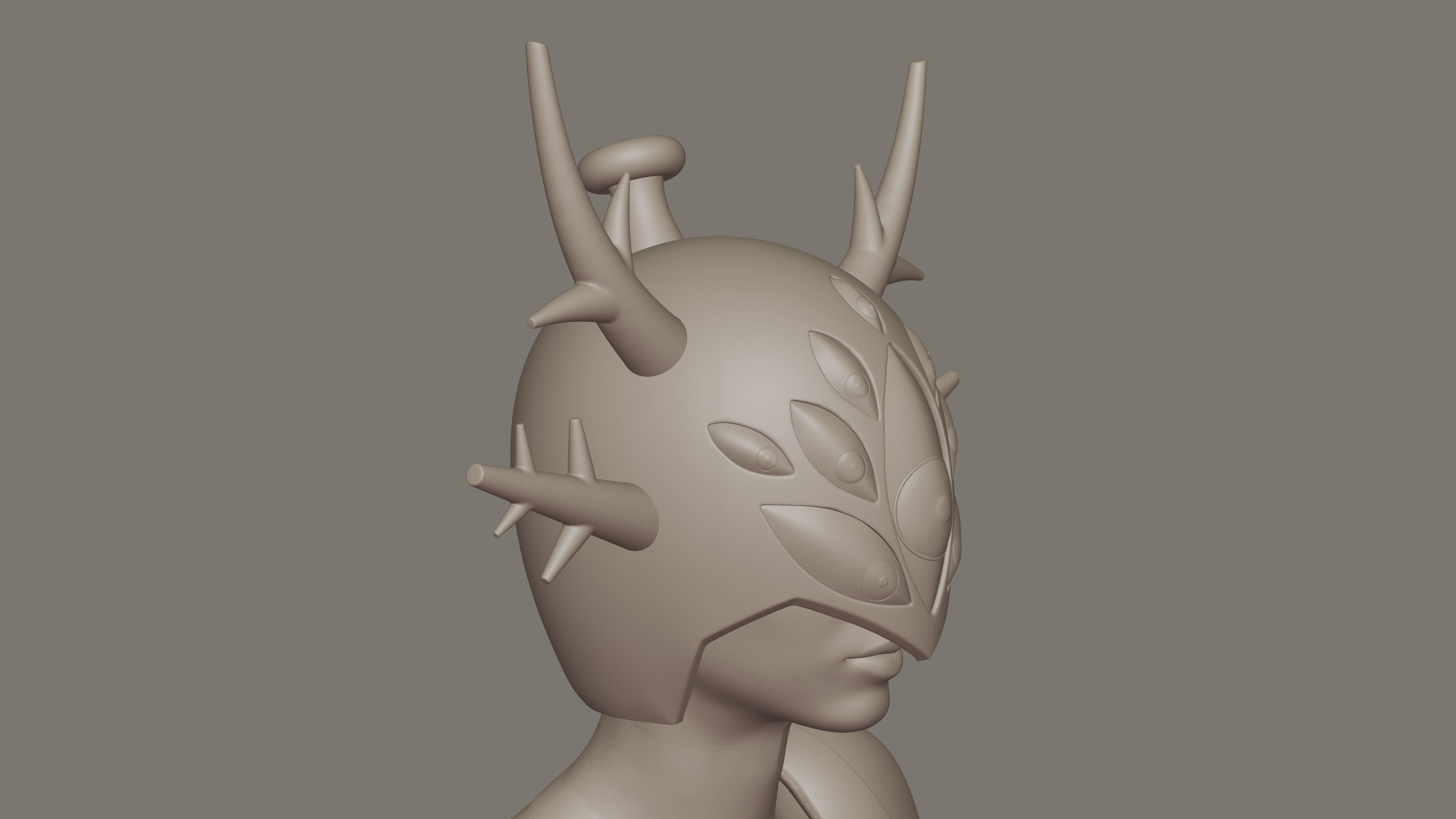 Marcy Wu helmet mask Amphibia cosplay 3d model 3D model 3D printable ...