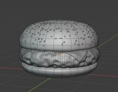 Hamburger 3D model free 3D model | CGTrader