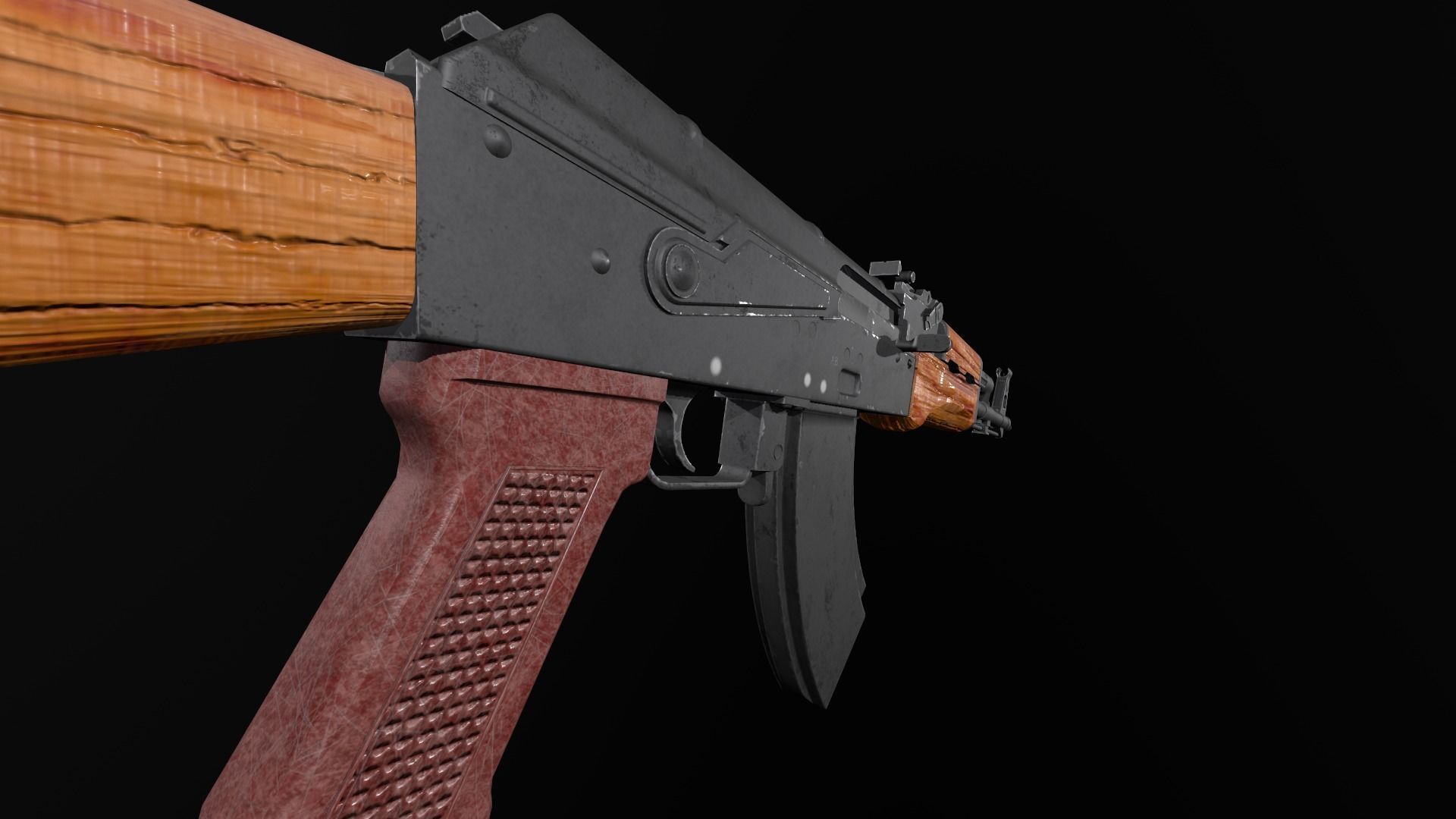 AKM Model free VR / AR / low-poly 3D model | CGTrader