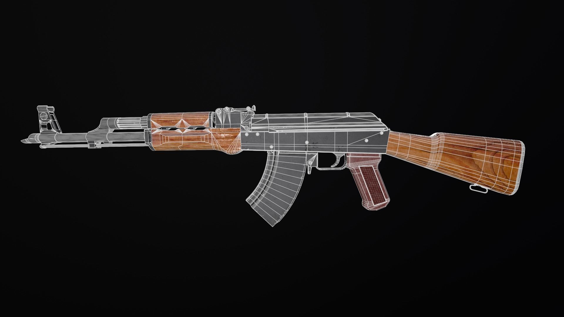 AKM Model free VR / AR / low-poly 3D model | CGTrader