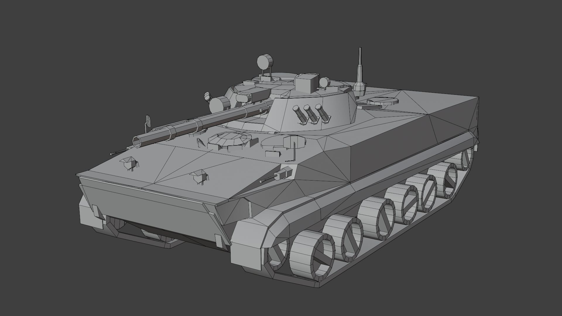 3D model BMP-3 VR / AR / low-poly | CGTrader