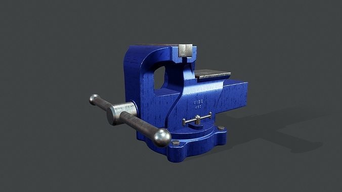 3D model Vise - Tutorial Included VR / AR / low-poly | CGTrader