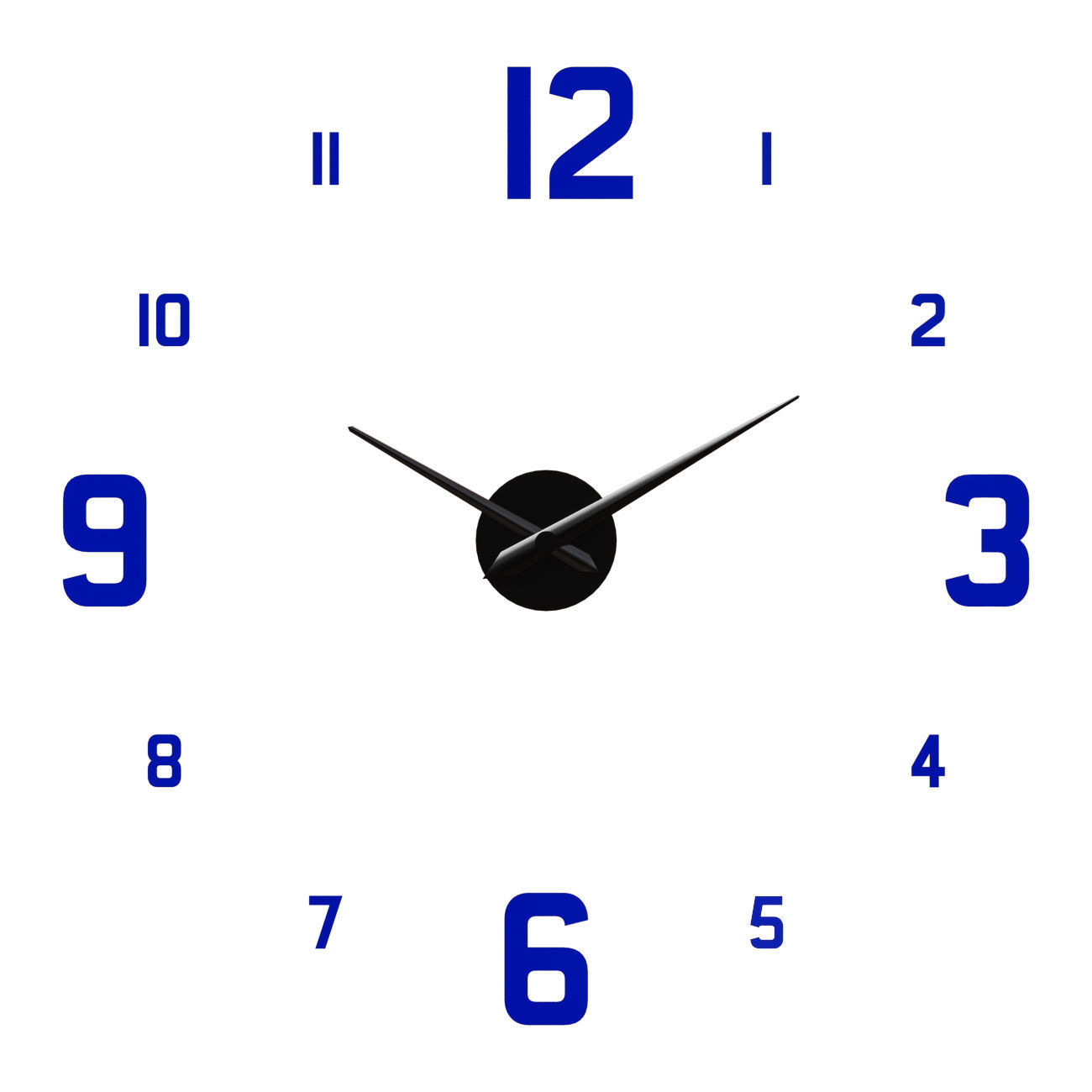 Apollo wall clock 3D model | CGTrader