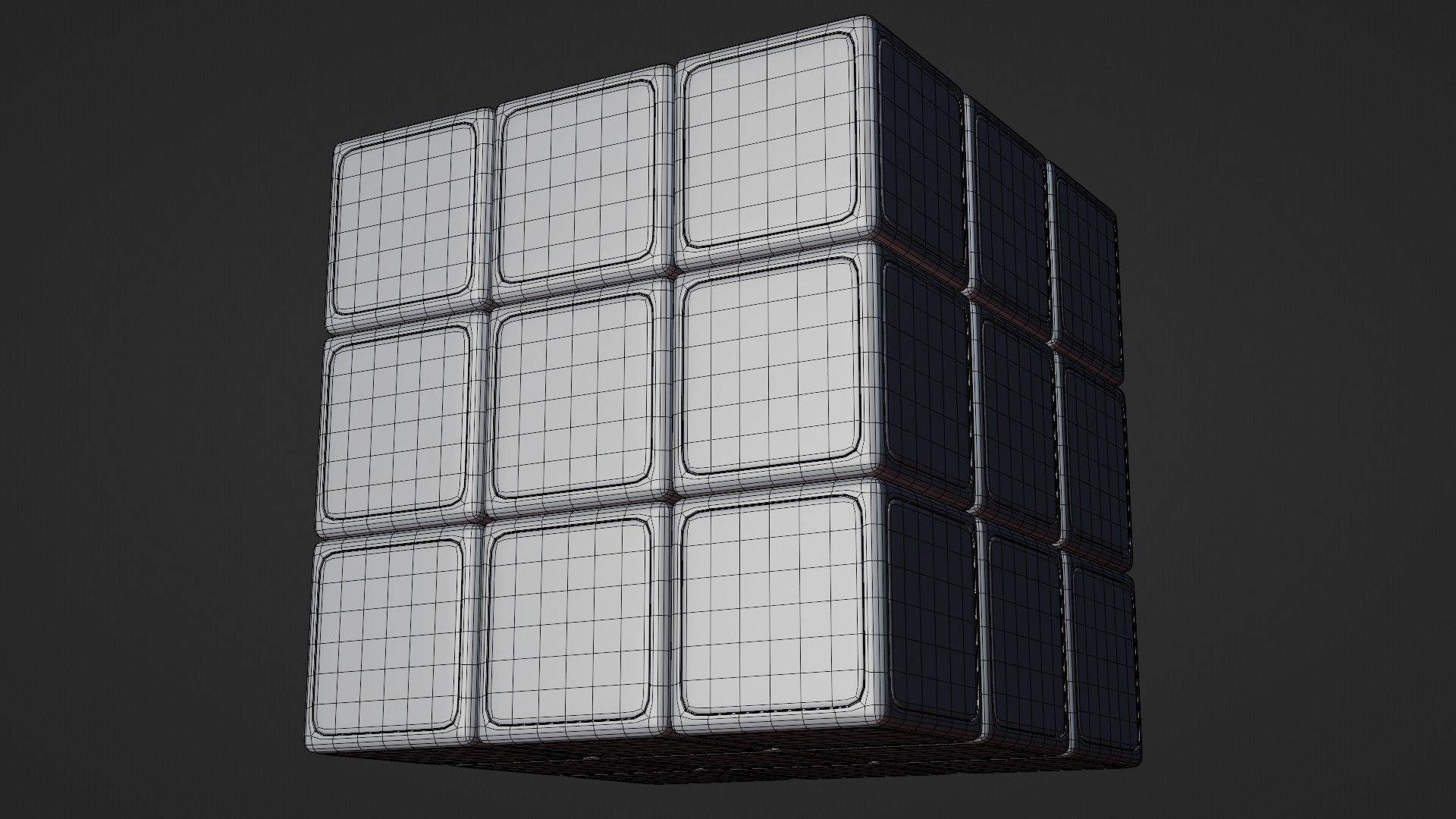 Realistic Rubiks Cube 3D model animated | CGTrader